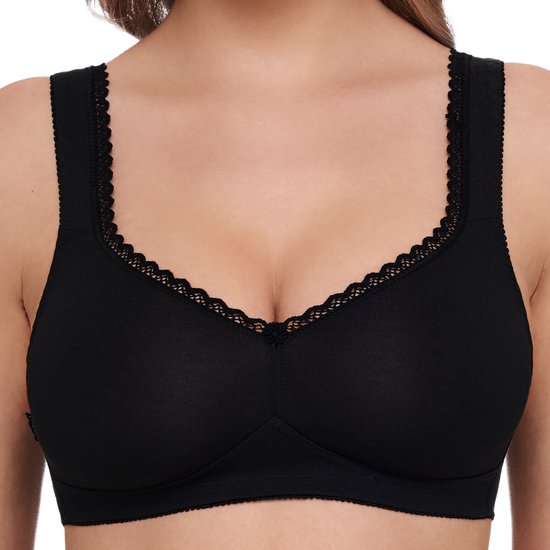 BH zonder beugel Organic cotton Susa | zwart | 80C | bol