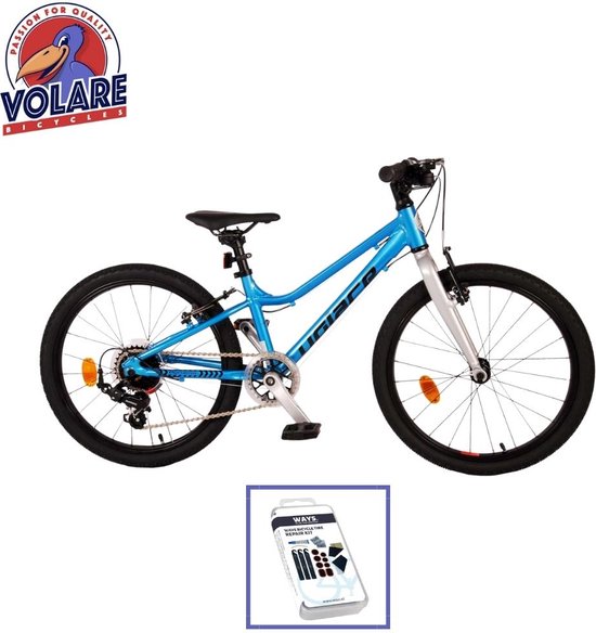 Volare Kinderfiets Dynamic - 20 inch - Blauw - 7 Versnellingen ...