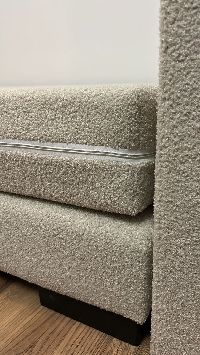 peuterbed mini boxspring teddy 70x140 | bol.com