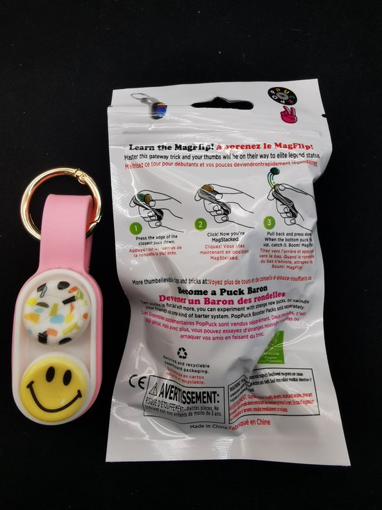 Poppuck – Sleutelhanger – Duimspeeltje – Anti Stress – Popsocket ...