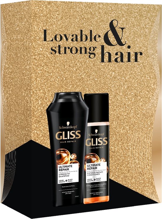 Ultimate Repair haarset shampoo 250ml + conditioner 200ml | bol.com