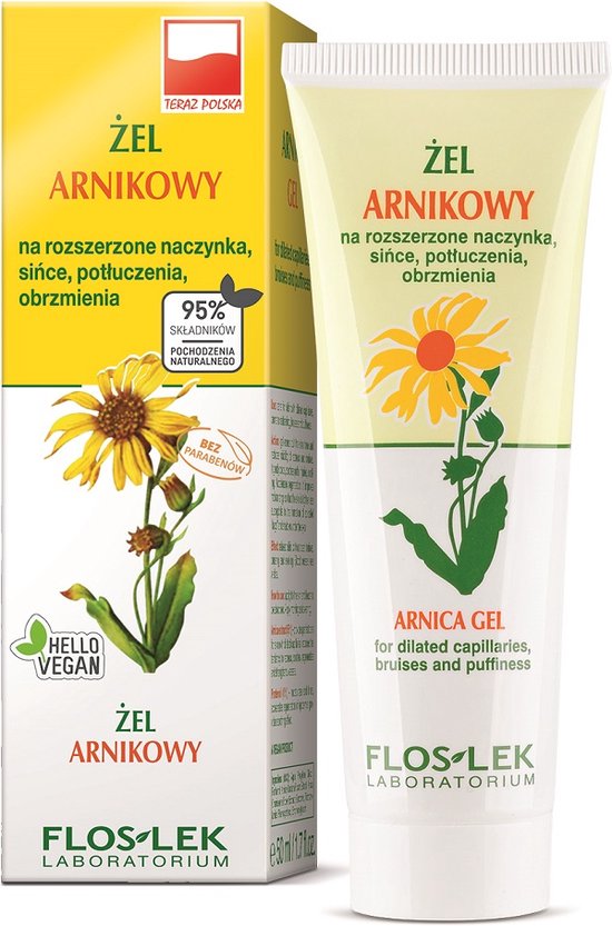 Arnica gel voor verwijde haarvaten kneuzingen en zwellingen 50ml | bol