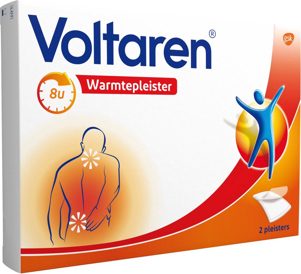 Voltaren Warmtepleister - nek-, rug- en schouderpijn - 2 stuks | bol.com