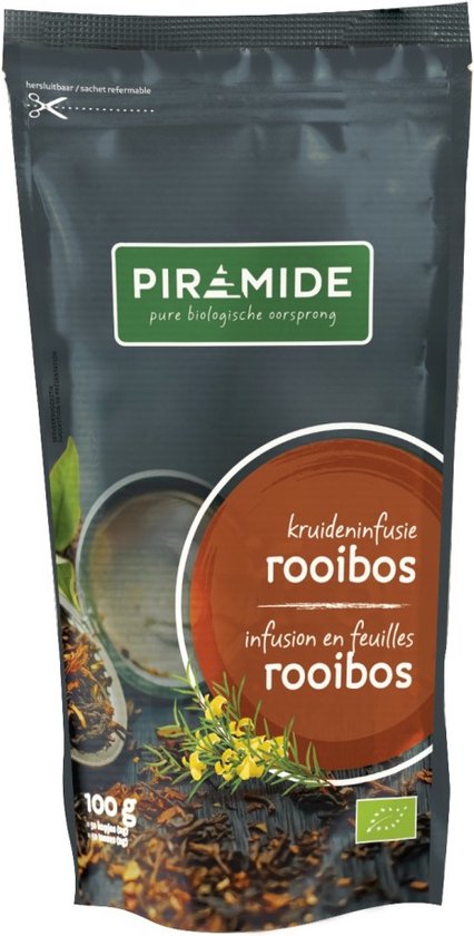 Piramide Biologische Thee Rooibos 100 gr | bol