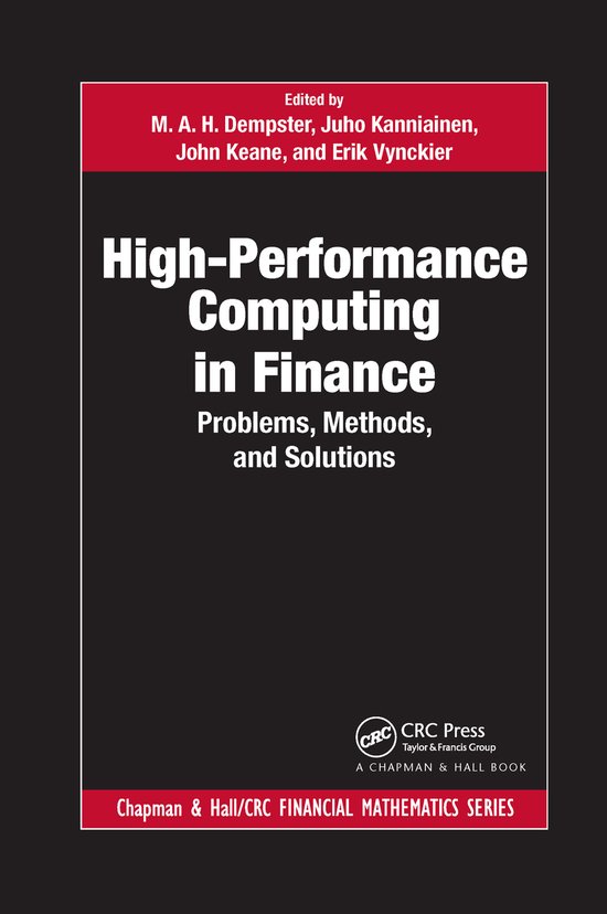 Chapman and Hall/CRC Financial Mathematics Series- High-Performance ...