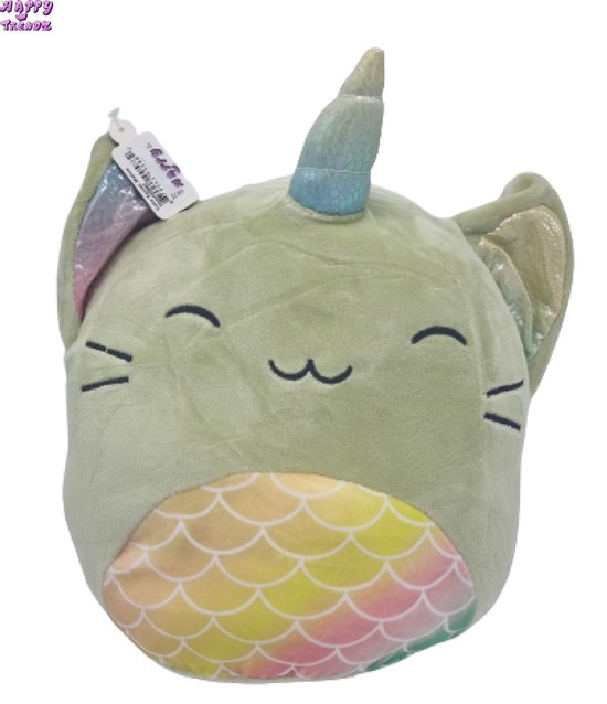 Happy Trendz® - Squish Knuffel kussens - Squish pluche 23 cm Rainbow ...