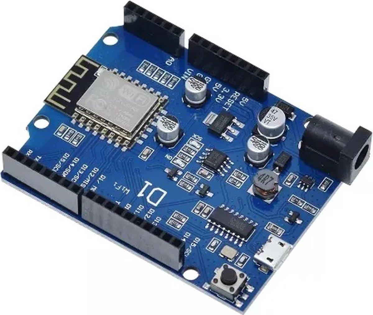 Arduino UNO R3 met Wi-Fi (ESP8266 D1 UNO) - ontwikkelingsbord ...