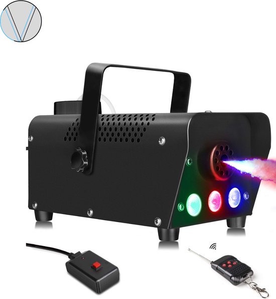 Rookmachine – Stroboscoop 3 Kleuren – Discolamp Met Afstandsbediening ...