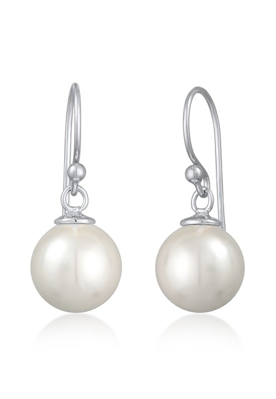 Elli Oorbellen Dames oor hanger klassiek met schelp parel in 925 ...