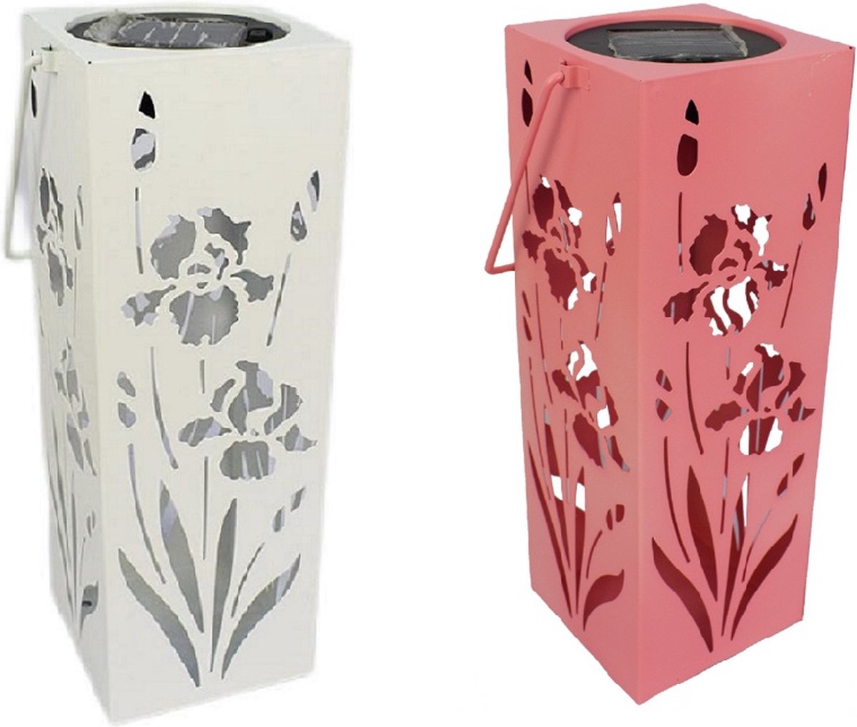 Solar Tafel Buitenlampen(2stuks)- Solar Tuinverlichting Zonne Energie ...