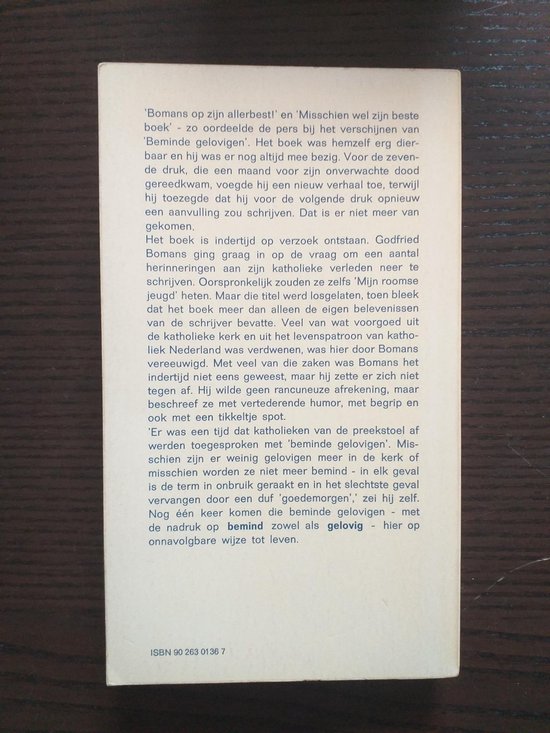 Beminde gelovigen - Godfried Bomans, N.v.t. | 9789026301360 | Boeken | bol