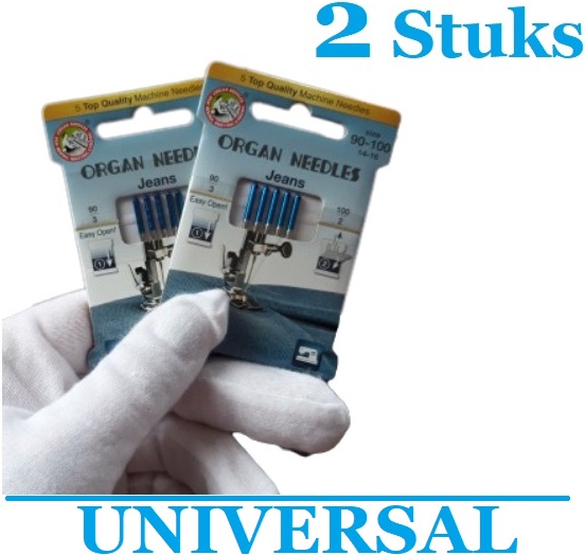 Organ - Naaimachine Naalden - 2 pakken Universele Standaard Naald voor ...