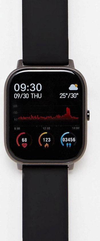 Innova Hartslag Monitor / Smartwatch Zwart - Maat ONESIZE | bol