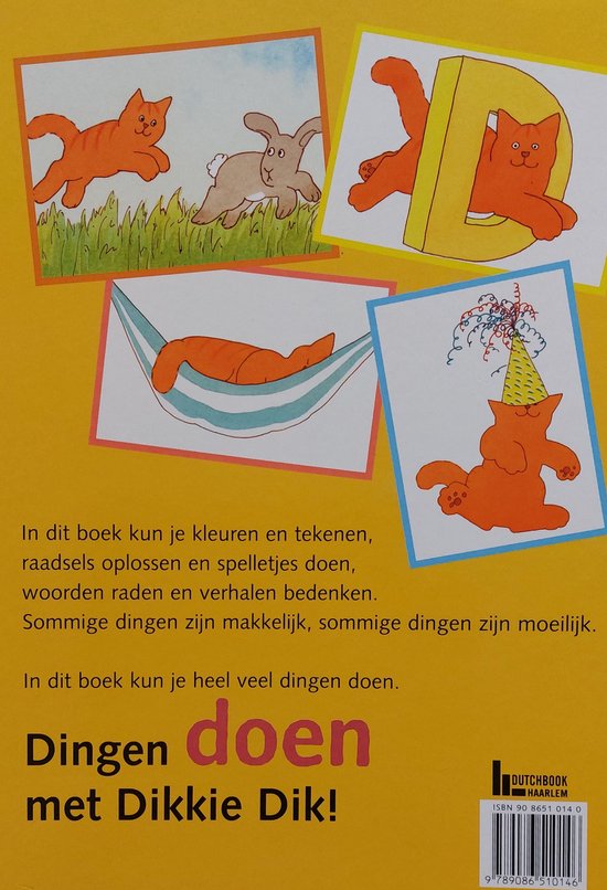 Dingen doen met Dikkie DIk = DOE BOEK | 9789086510146 | Boeke, J ...
