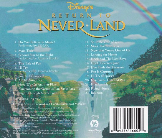 Peter Pan Original Soundtrack, Bbmak | CD (album) | Muziek | bol
