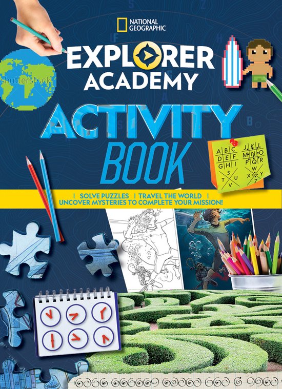 Explorer Academy Sticker Book, National Geographic Kids | 9781426334610 ...