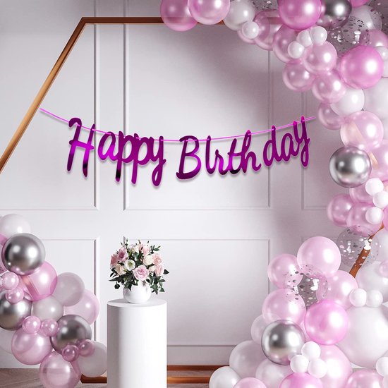 Happy Birthday Slinger Verjaardag Versiering Letter Slinger ...