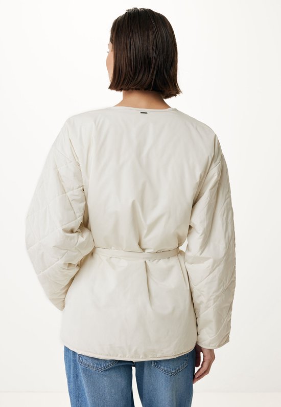 Mexx Light Padded Jacket Dames - Off White - Maat M | bol.com