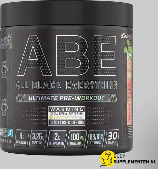 Applied Nutrition - ABE Ultimate Pre-Workout - 315 g - Aardbei Mojito ...