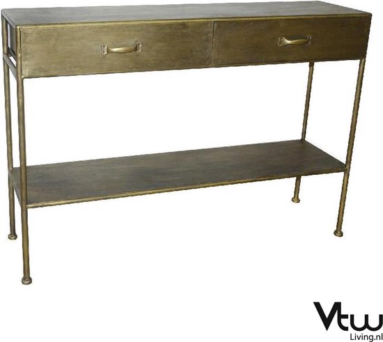 Industriële Sidetable - Sidetable - Tafel - Sidetafel - Industriële ...