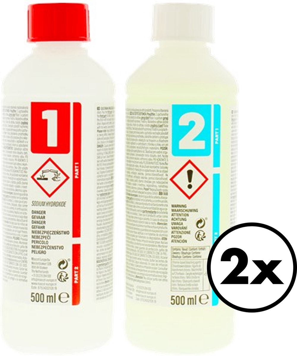 2 Pack In Round vloeibare Gootsteenontstopper – 4x 500ml – Ontstopper ...