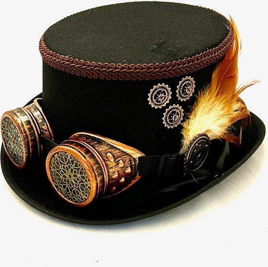 verkleedhoed | Steampunk hoed Max | bol