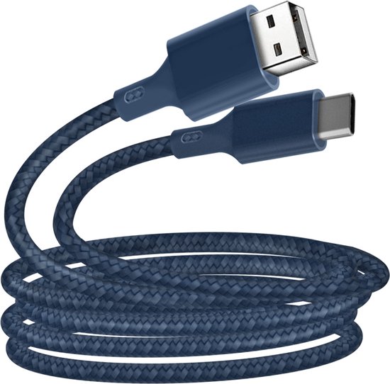 Ecologische Kabel USB naar USB-C Intensiteit 3A 2m Recyclebaar Just ...