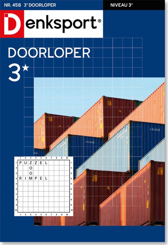 Denksport Puzzelboek Doorloper 3*, editie 458 | bol.com