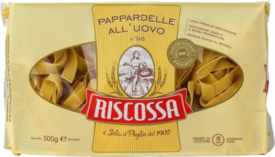 Pappardelle van Riscossa - 10 zakken x 500 gram - Pasta | bol