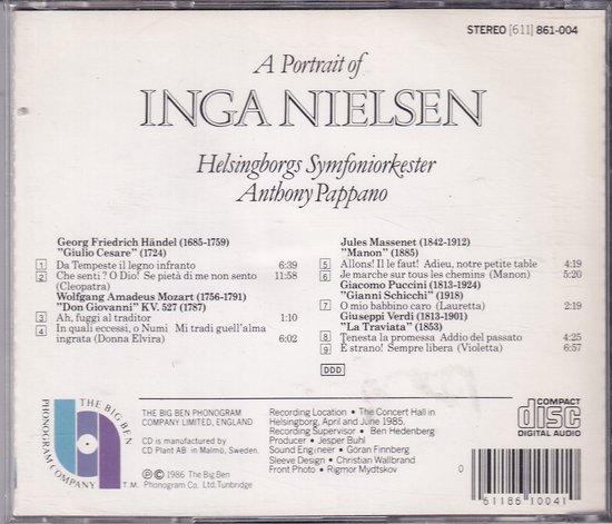 Helsingborgs Symfoniorkester o.l.v. Anthony Pappano, Onbekend | Muziek ...