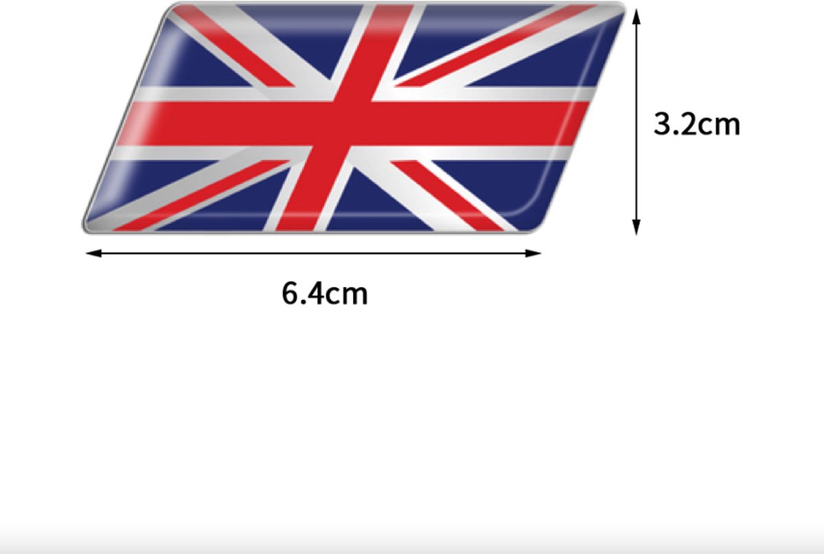 Vlag sticker - autostickers - autosticker voor auto - bumpersticker ...