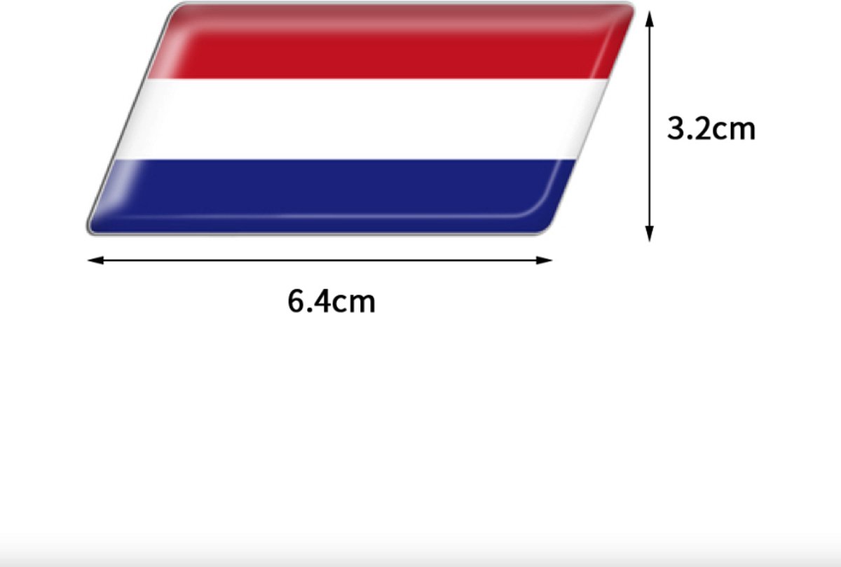 Vlag sticker - autostickers - autosticker voor auto - bumpersticker ...