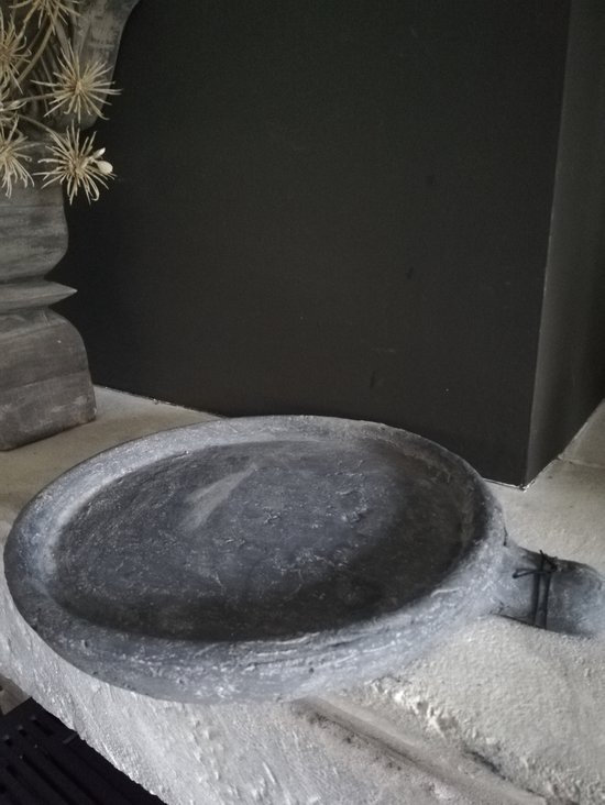 schaal aardewerk grey landelijk 29 cm doorsnee | bol.com