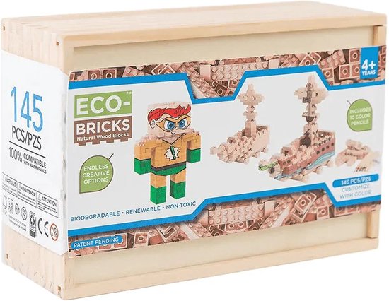 Eco-Bricks - 145 stuks | bol.com