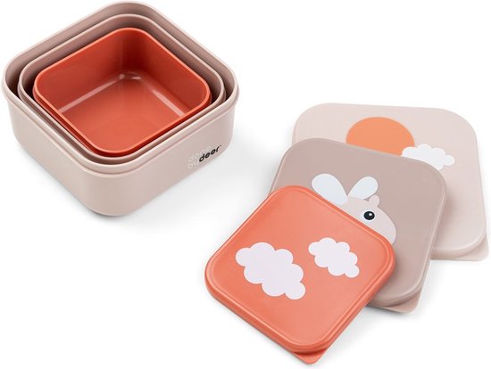Done By Deer Snack Box Set Happy Clouds Powder 3pcs | bol.com
