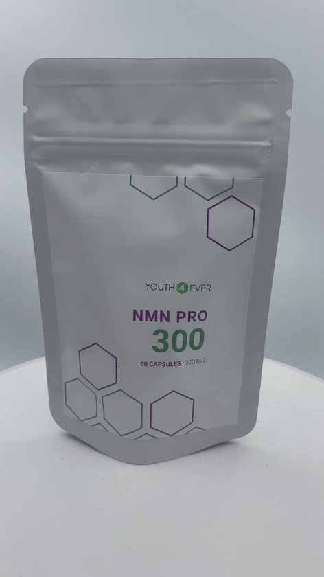 NMN supplement - NMN PRO 300 - 99% puur - 90 gram NMN - 300 maagzuurbestendige capsules | bol