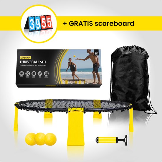 LuZana® Thriveball - Inclusief Scorebord - Balspel | bol.com