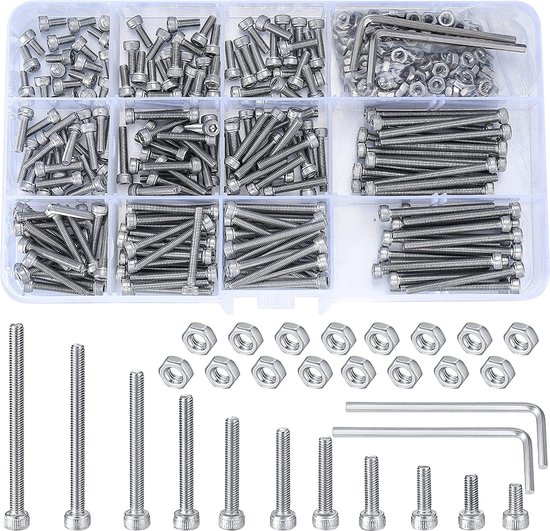 zelftappende schroeven-assortimentset / universal screw assortment box ...
