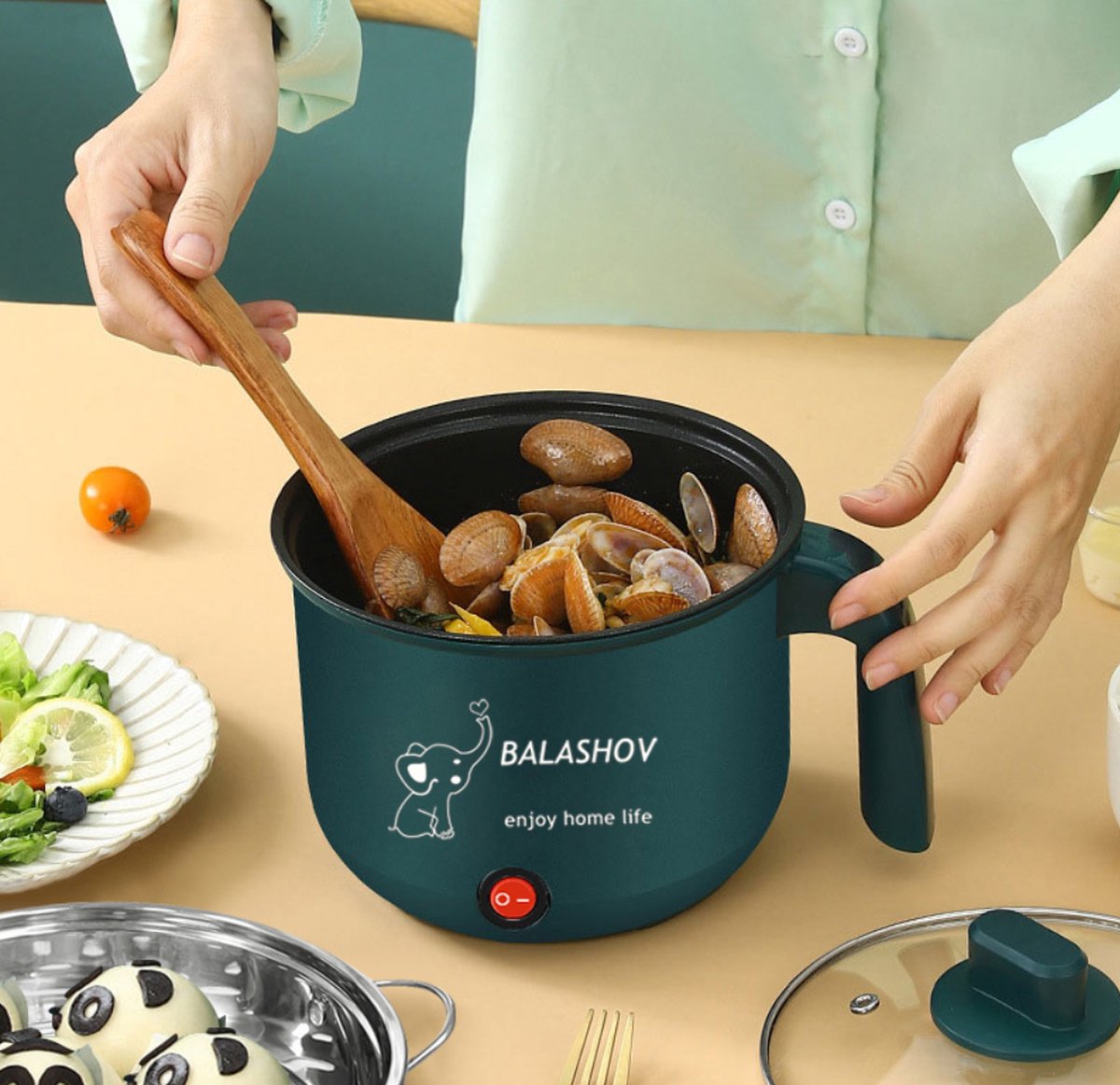 Mini/Klein Rijstkoker - Elektrische Rijstkoker - Non-Stick - Double ...