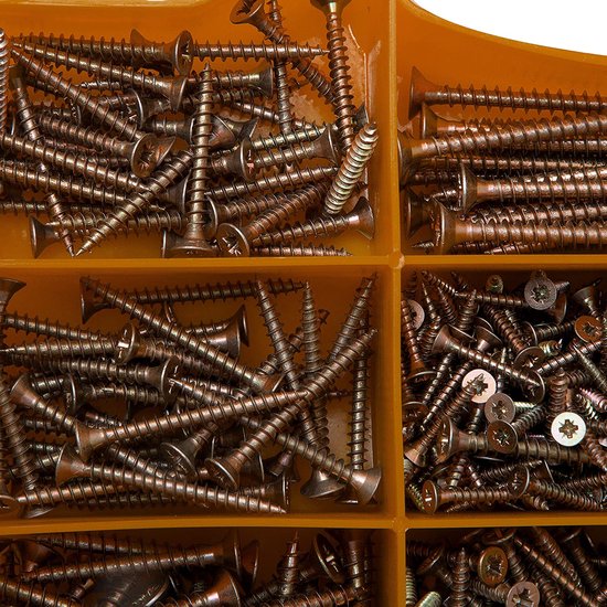 zelftappende schroeven-assortimentset / universal screw assortment box ...