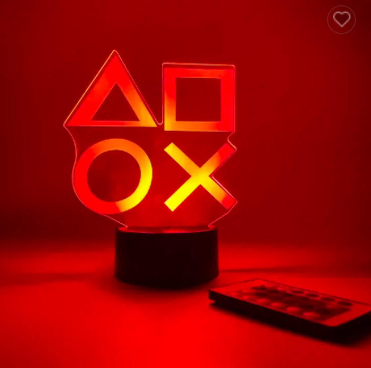 3D Playstation Lamp - Game Lamp - PS5 Light - USB - Inclusief ...