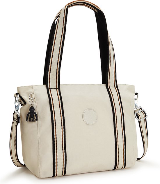 Kipling Asseni Small Schoudertas Light Sand | bol.com