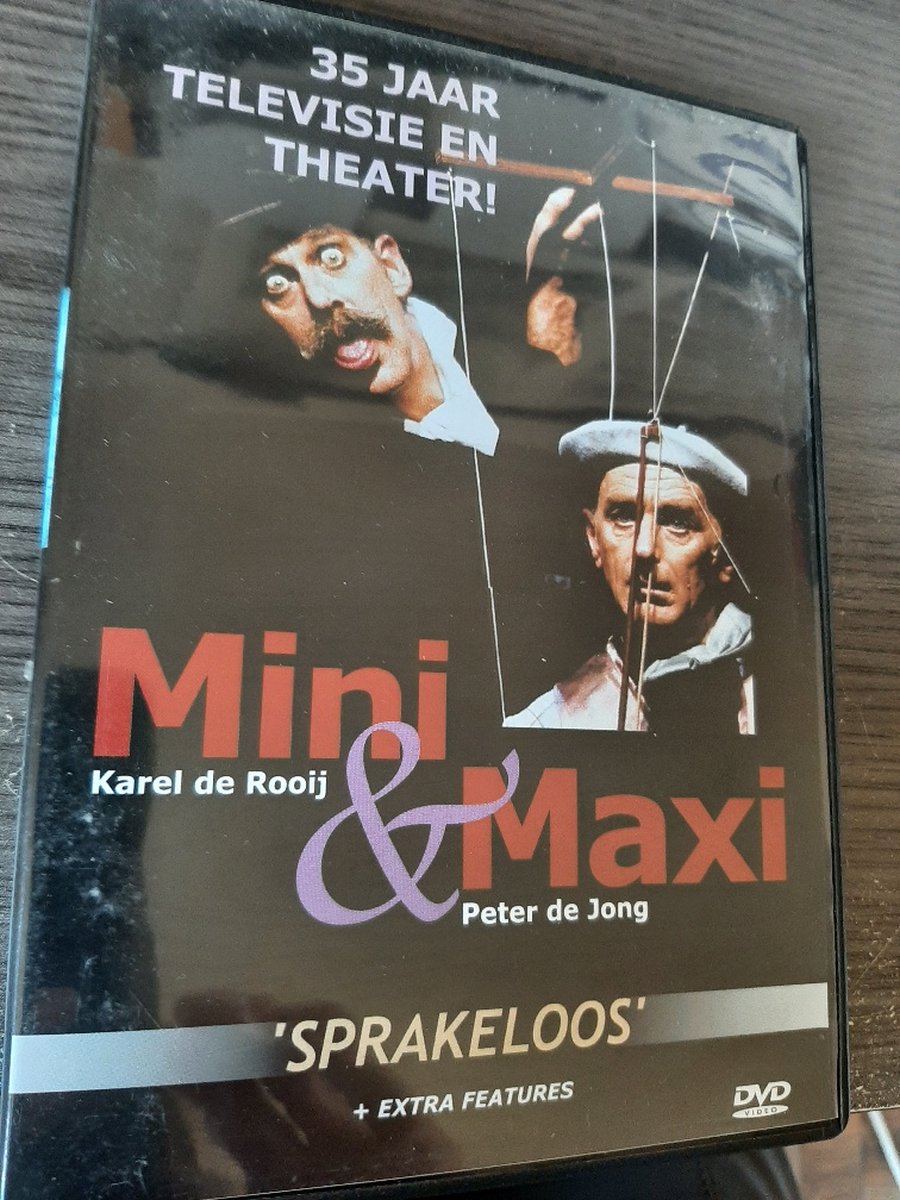 Mini & Maxi - 35 Jaar Televisie en Theater Dvd: Sprakeloos (Dvd), Mini ...