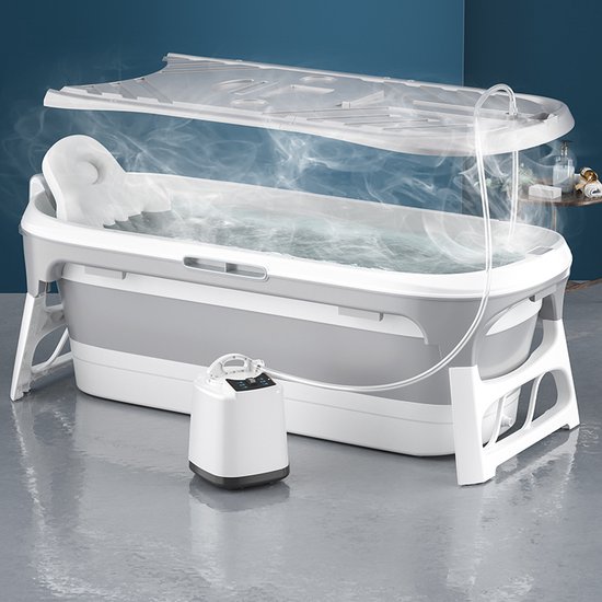 Livista® - Opvouwbaar bad - Bad Grijs - Zitbad - Inklapbaar - Bath ...