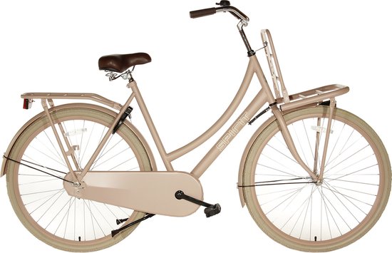 Spirit Transportfiets dames Zalm-roze 28 inch - 50cm | bol