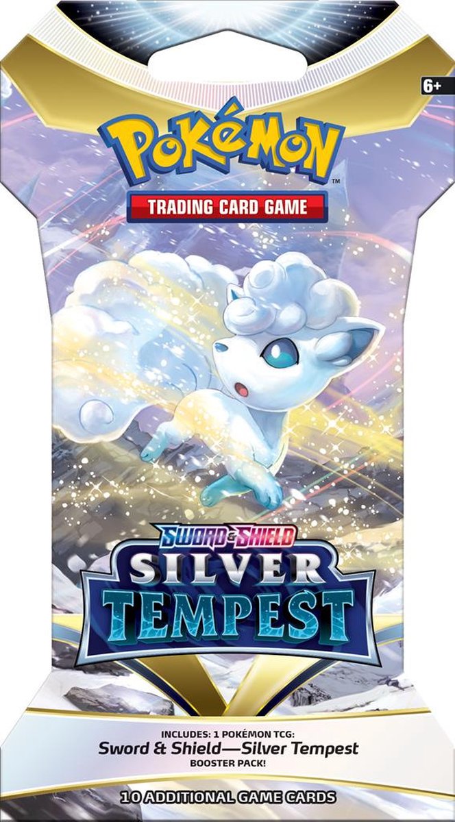 Pokémon Sword & Shield: Silver Tempest Sleeved Booster - Pokémon ...