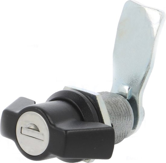 Locker slot - Kantelslot - 30mm - RAL 9005 - 1333 | bol