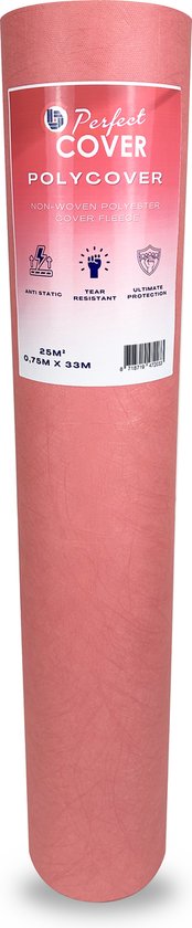 Perfect Cover® Polycover vloerbeschermingsrol - 25m² / 140GSM | Antislip |... | bol.com