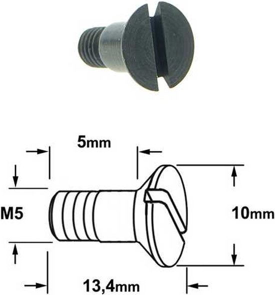 CMT - Conische bout met zitting - Snijgereedschappen | bol.com