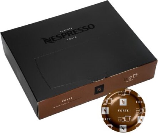Nespresso Pro Forte Koffie Capsules - 50 stuks - voordeelverpakking ...